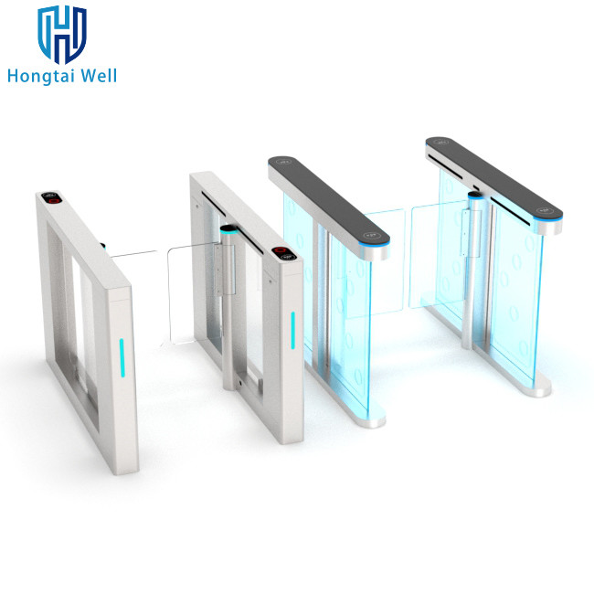 Entrance / Exit Swing Turnstile Gate Fully Automatic Bridge Type Two Way