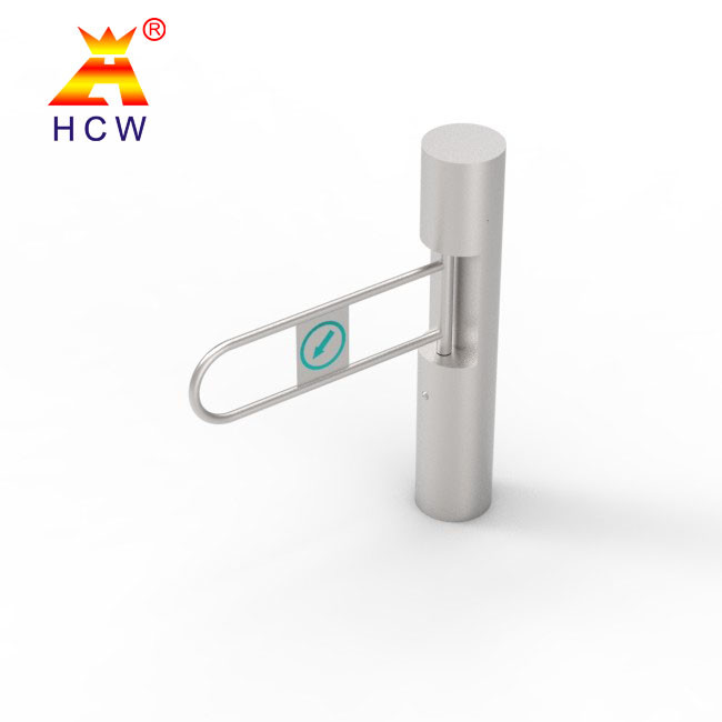 Entrance / Exit Swing Turnstile Gate Fully Automatic Bridge Type Two Way