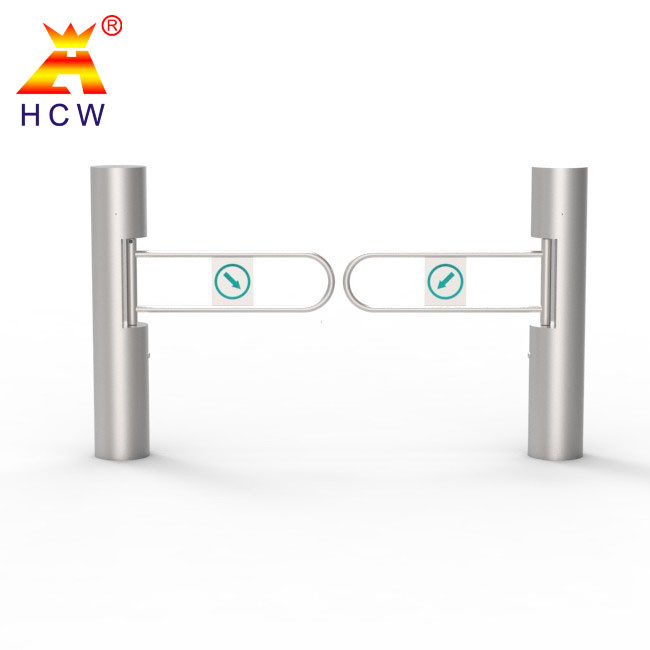 Entrance / Exit Swing Turnstile Gate Fully Automatic Bridge Type Two Way