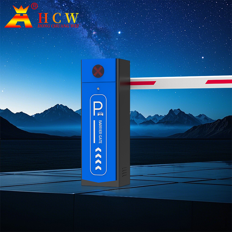 HCW Automatic LED Boom Barrier Gate 3-6m Arms For Vehicle Parking ...