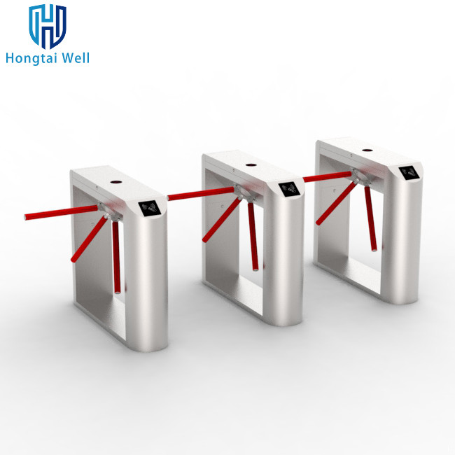 SS304 Stainless Steel Full Automatic Three Arm Tripod Turnstile Gate