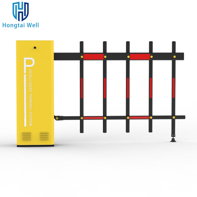 Remote Control Double Fence Barrier Gate 4.5m Boom Length