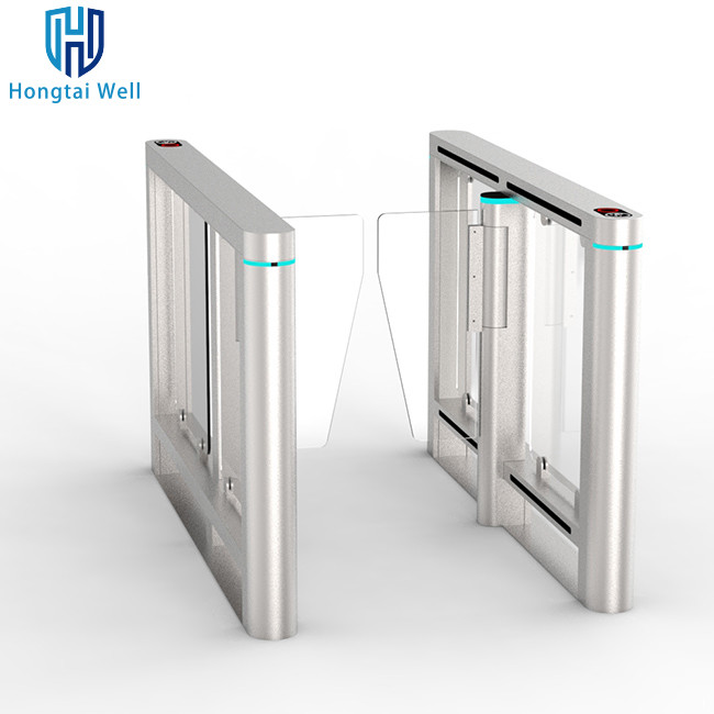 Sliding Speed Gate Turnstile 500-950mm Entrance Width Speedlane Swing ...
