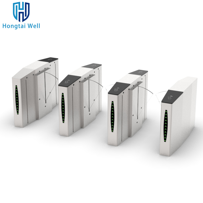 Residential Access Control wing Gate Automatic Systems Turnstiles 300mm ...