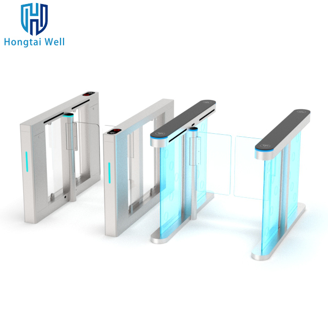 Entrance / Exit Swing Turnstile Gate Fully Automatic Bridge Type Two Way